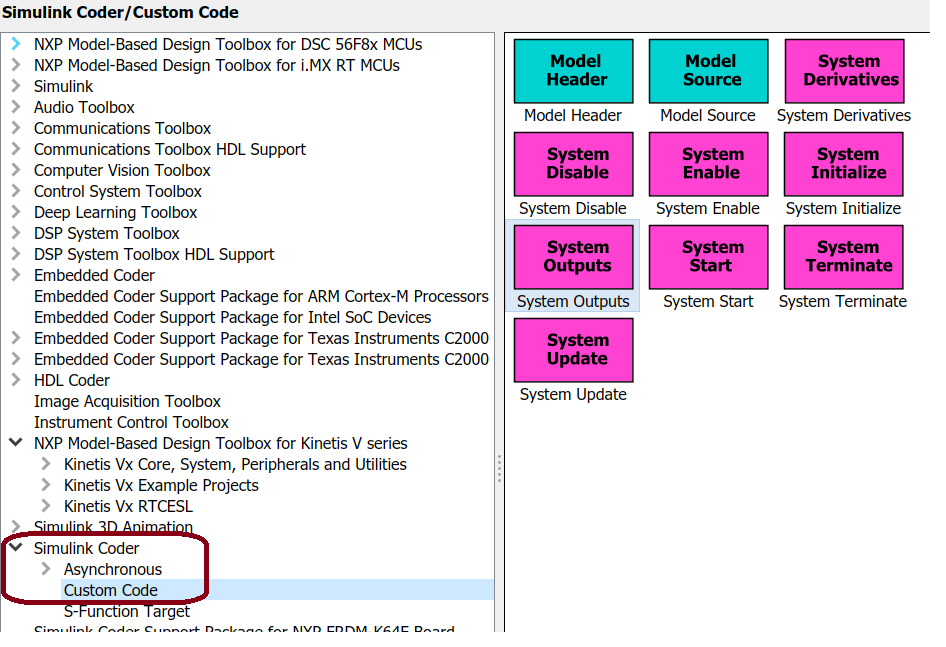 Driver integration using C Caller or C Function in i.MX RT MBDT - NXP ...