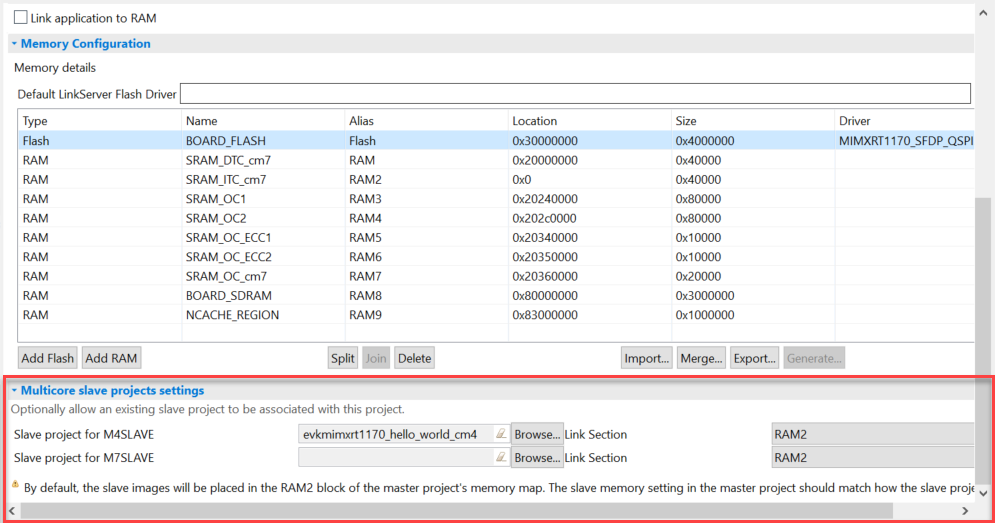 Solved How To Create Multi Core Project With Mcuxpresso Ide Form Scratch Nxp Community