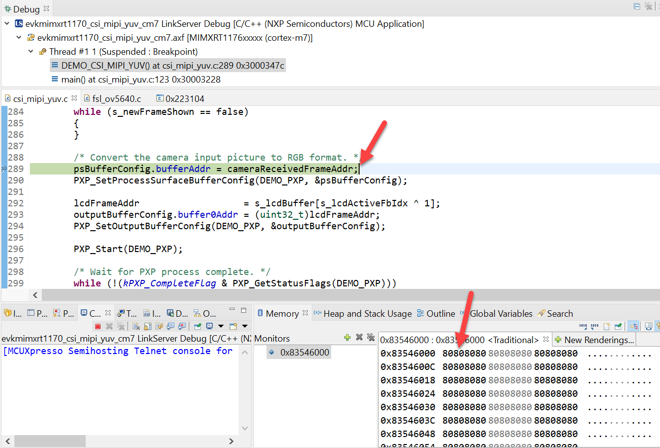 Solved: iMXRT1176 MIPI-CSI2 to UVC reducing the frame buffer's size - NXP Community