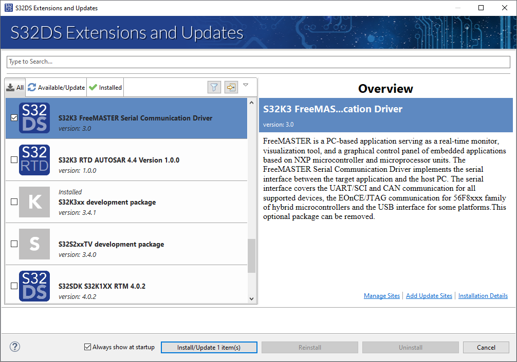 How to use FreeMaster SDKs in S32K3 RTD 0.9.0 - NXP Community