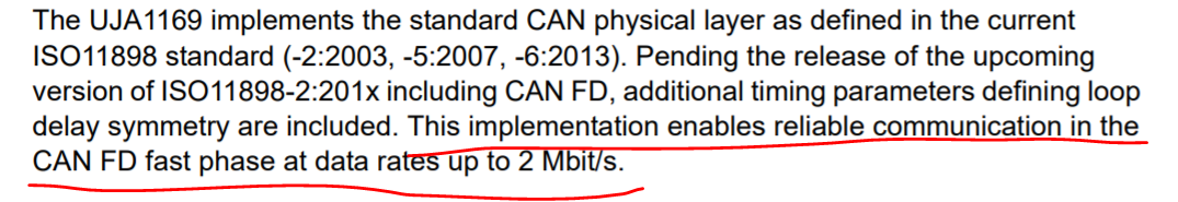 S32 Flexcan CanFd baud rate is equal to 1M/4M, send failed！ - NXP Community