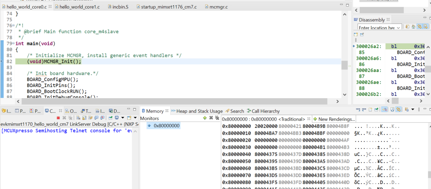 How to move CM4 core project to SDRAM in RT1176 - NXP Community