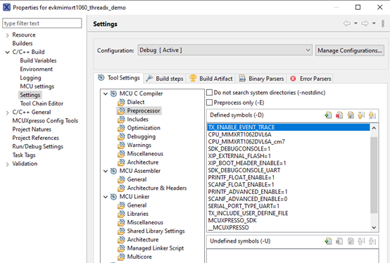 Debugging Azure RTOS applications using TraceX - NXP Community