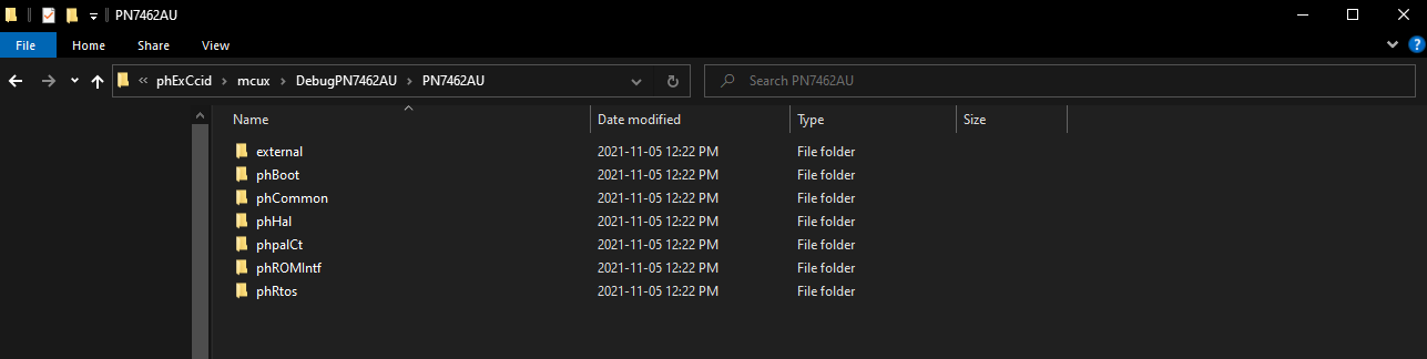 SW3683 example projects: .axf file not found - NXP Community