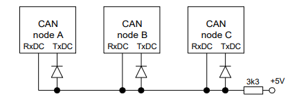 Solved: Question about CAN connection without transceiver - NXP Community