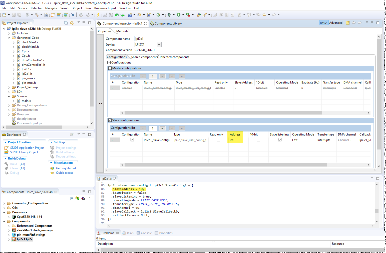 I2C slave address - NXP Community
