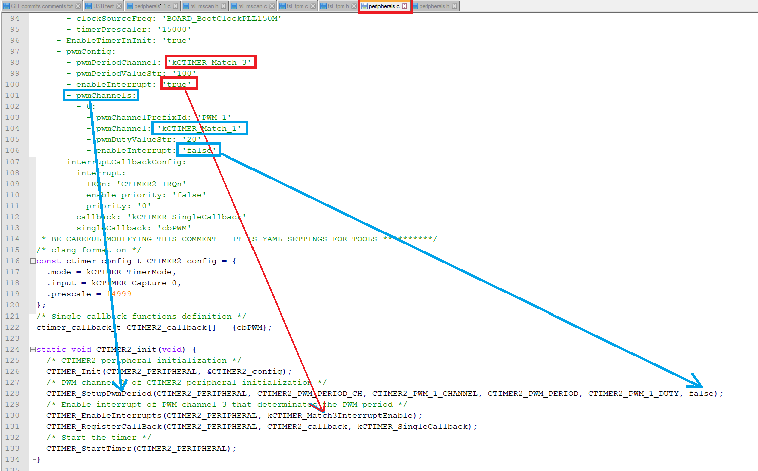 Lpc55s69 Ctimer Interrupt Initialization In Pwm Mode Bug Nxp Community