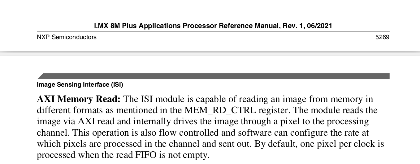 IMX8MP use ISI with ISP - NXP Community