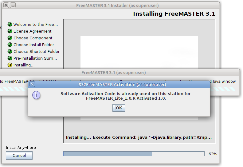 Solved Received Wrong License Key For Freemaster 31 Linux Only Nxp