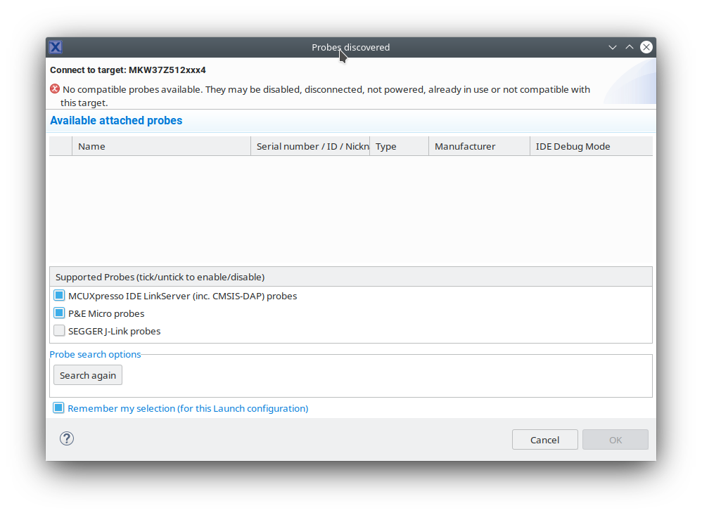 DAPLink CMSIS-DAP Linux probe for USB-KW38 - NXP Community
