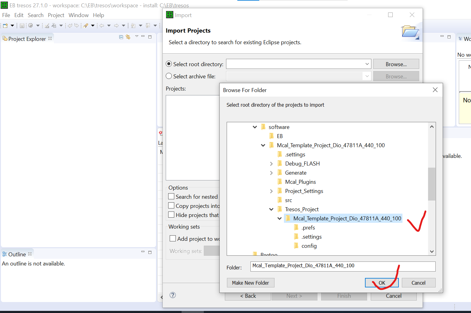 Solved: how to use the EB Tresos generates the code--(EB Tresos Studio ...