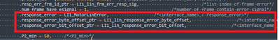 Response error for LIN communication - NXP Community