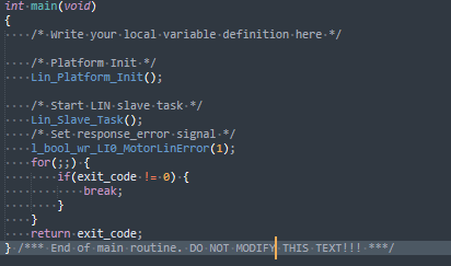 Response error for LIN communication - NXP Community