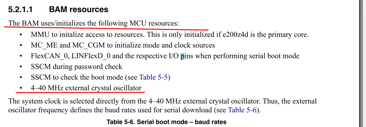 Solved: MPC5646C BAM with external clock - NXP Community