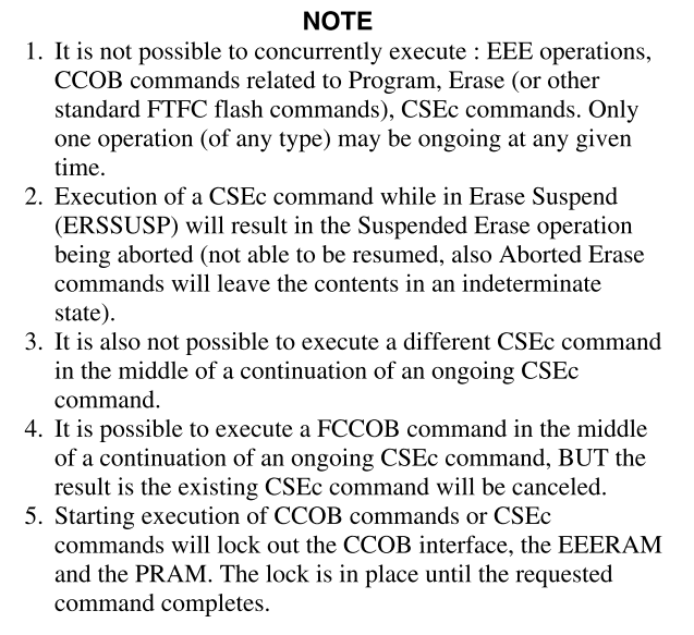 Solved: Flash Command and CSEc Command - NXP Community