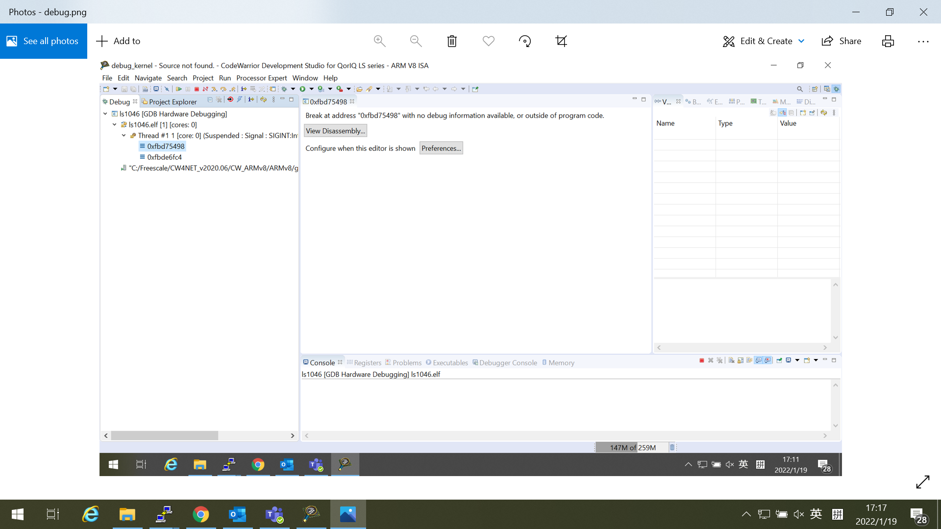 CW4 Debug Linux Kernel on Ls1012a - NXP Community