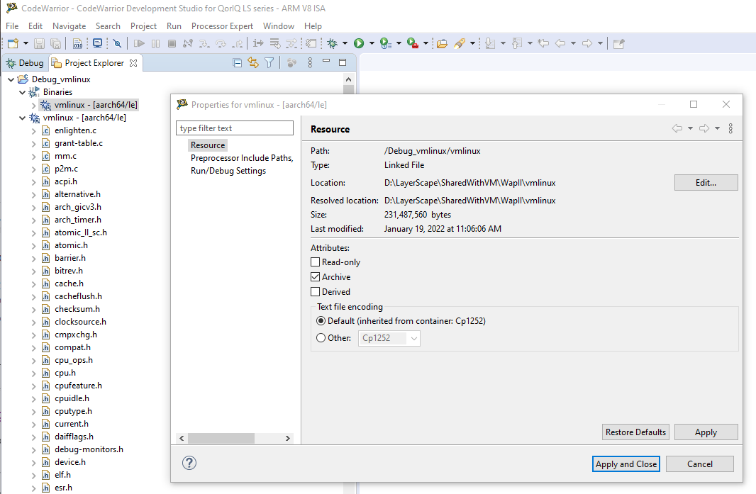 CW4 Debug Linux Kernel on Ls1012a - NXP Community