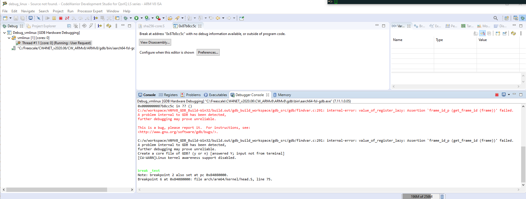 CW4 Debug Linux Kernel on Ls1012a - NXP Community