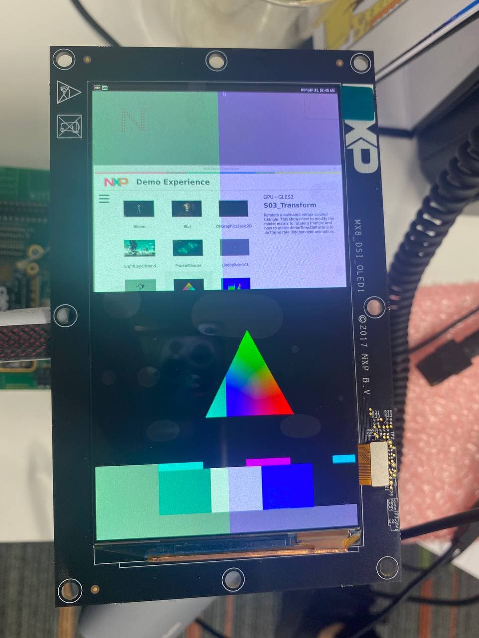 i.MX 8M Mini EVK & MIPI-DSI OLED Display issue - NXP Community