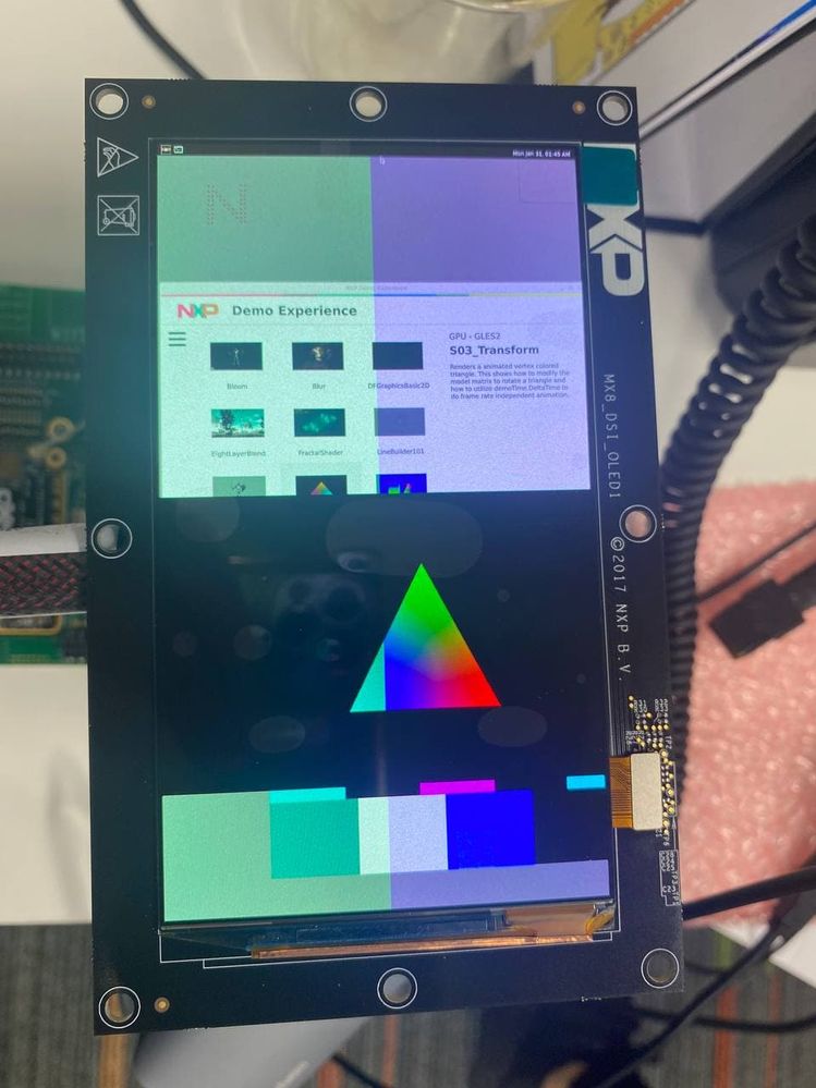 i.MX 8M Mini EVK & MIPI-DSI OLED Display issue - NXP Community