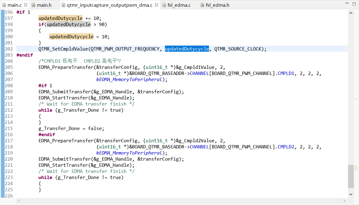 Solved: Rt1021 timer DMA mode PWM output problem feedback - NXP Community