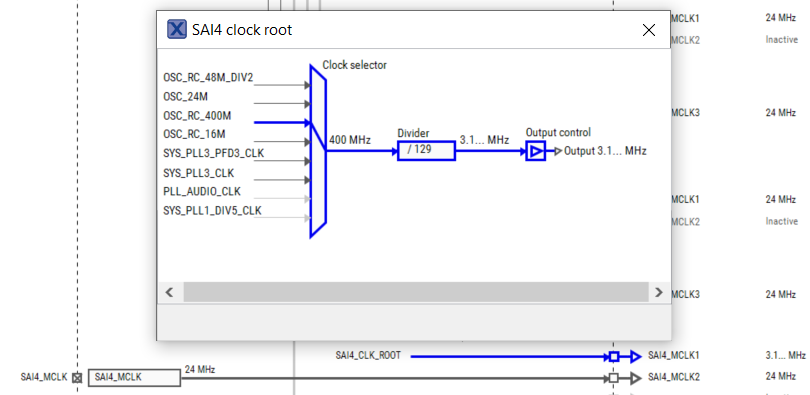 Solved: SAI4_MCLK source of IMXRT1170 - NXP Community