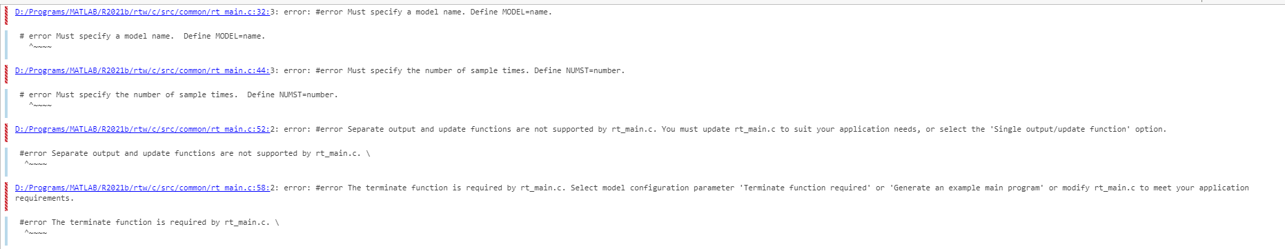 Compatibility issue list for matlab R2021b - NXP Community