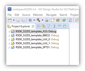 HOWTO: Create New Project from Example ‘RSDK_S32DS_template’ - NXP Community