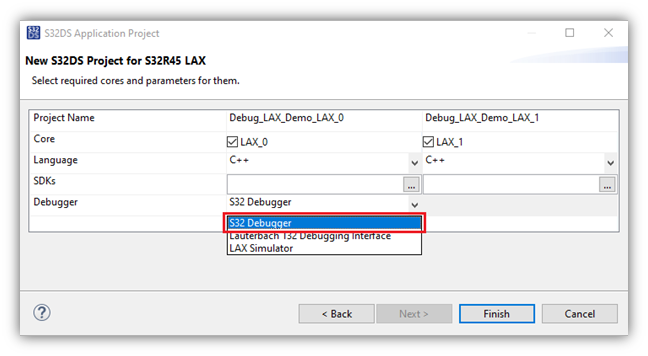 HOWTO: Debugging LAX on S32R45 Using S32 Debugger - NXP Community
