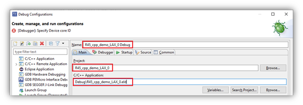 HOWTO: Debugging LAX on S32R45 Using S32 Debugger - NXP Community