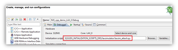 HOWTO: Debugging LAX on S32R45 Using S32 Debugger - NXP Community