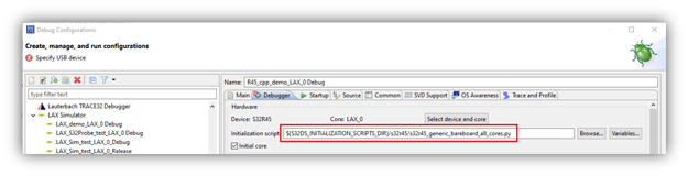 HOWTO: Debugging LAX on S32R45 Using S32 Debugger - NXP Community