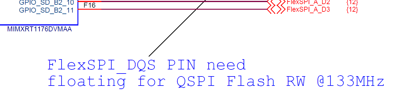 RT1176 - flexSPI DQS connection for max R/W speed - NXP Community