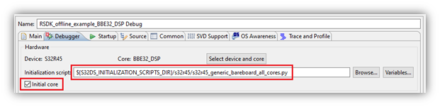 HOWTO: Debugging BBE32 DSP on S32R45 Using S32 Debugger - NXP Community