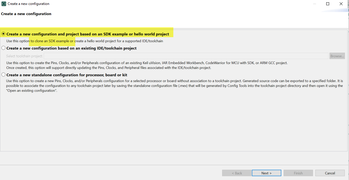 MCUXpresso IDE vs Config - NXP Community