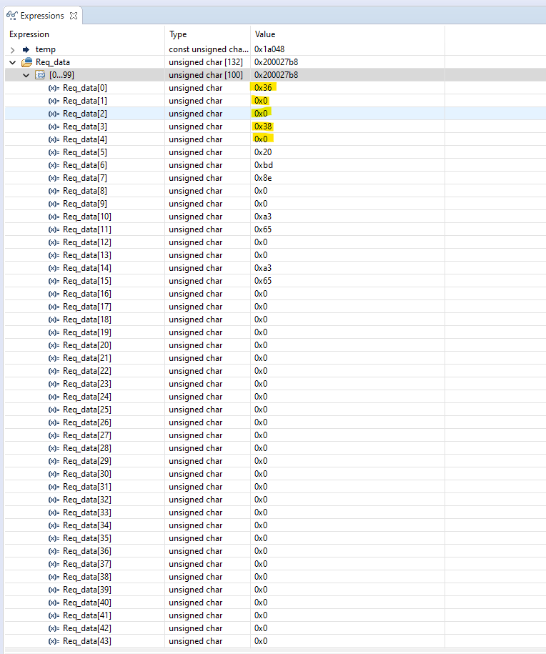 Solved: Problem in sending array data using ld_send_message() function. - NXP Community