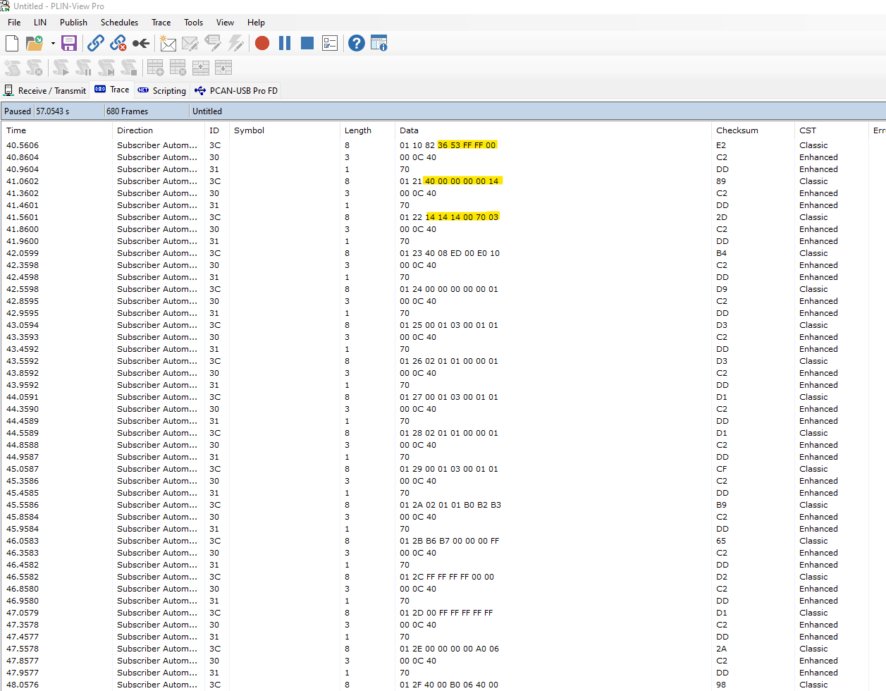 Solved: Problem in sending array data using ld_send_message() function. - NXP Community