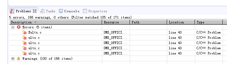 Eclipsec: Java was started but returned exit code = 1 after build ...