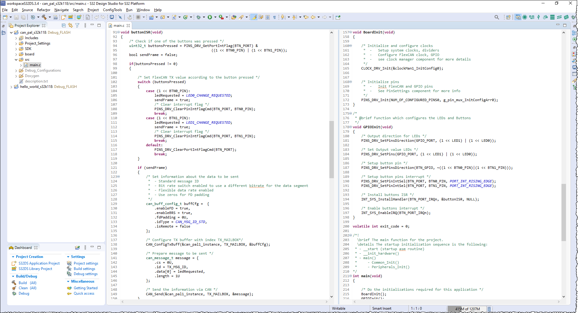 Getting the pin status using PINS_DRV_ReadPins - NXP Community