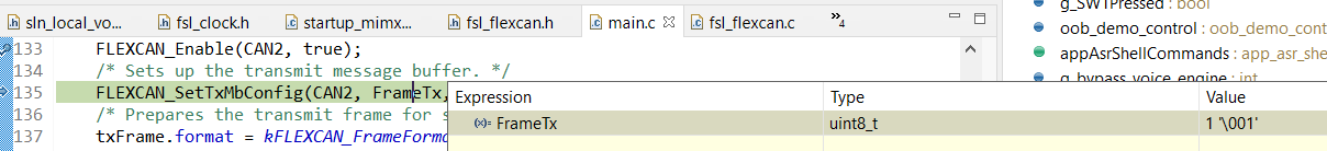 Cannot transmit CAN message in Free RTOS - NXP Community