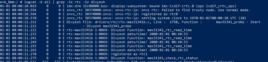 RTC bring up max31341b on IMX8MM - NXP Community