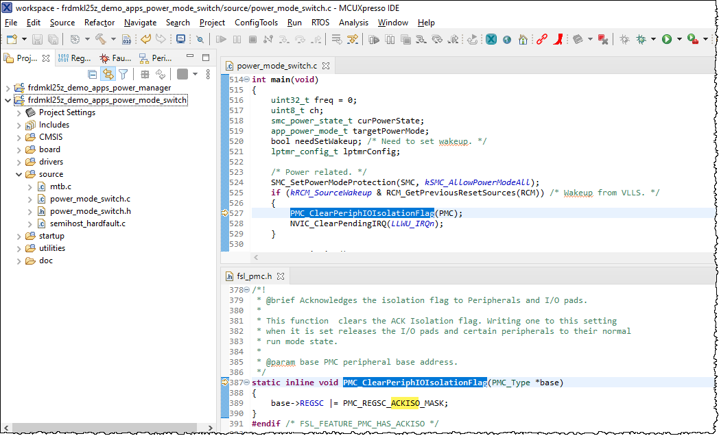 Solved: KL25z LLS Wake-Up - Reactivating PORT - NXP Community