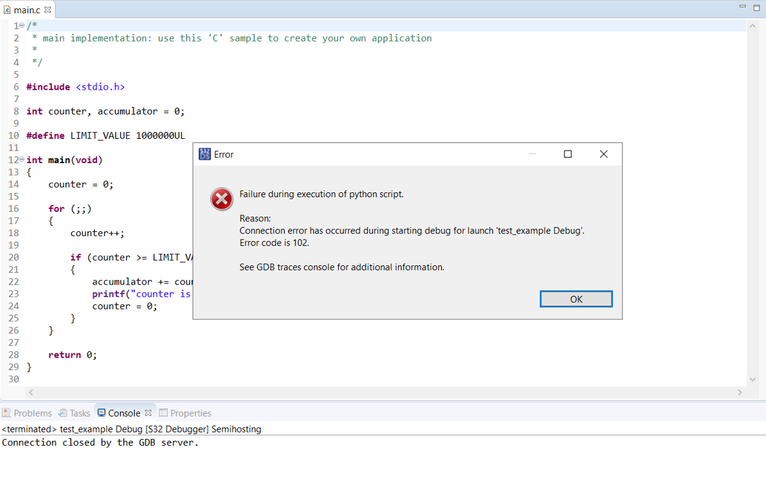 S32 Debug probe issue - NXP Community