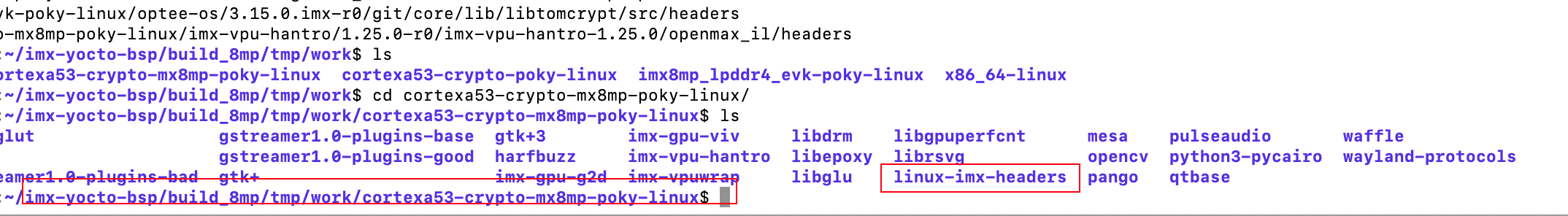 Kernel header files for imx8mqevk. - NXP Community