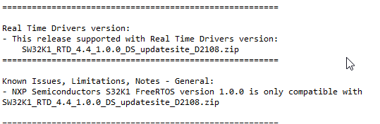 Solved: FreeRtos and Lin/Lwip Stack for RTD 1.0.1 - NXP Community