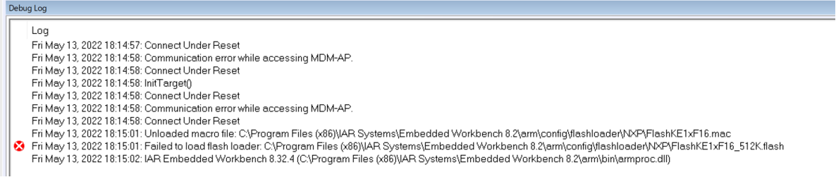 Solved: After flashing the code for the first time, Micro receives Lock ...