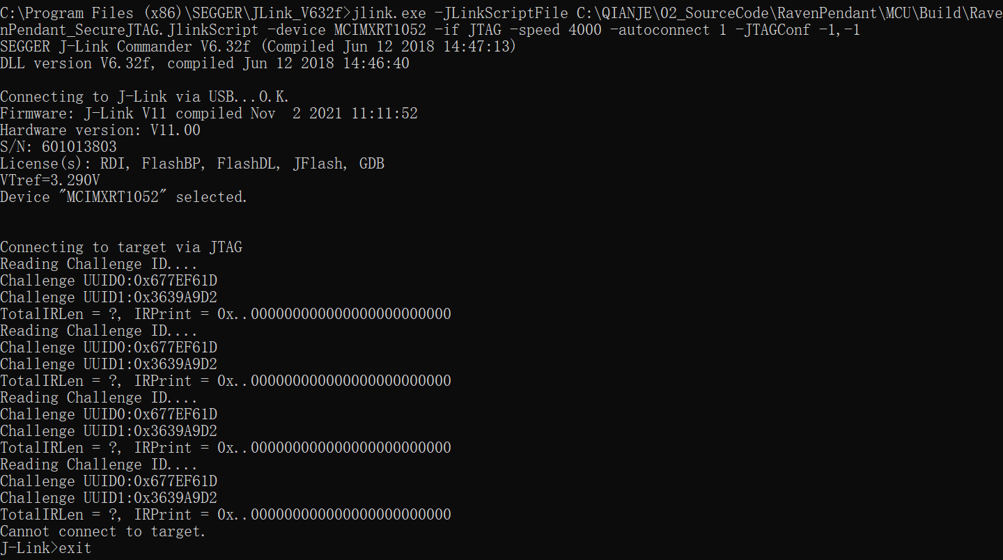 Solved: Re: How to debug iMX.RT105x with SWD interface after ...