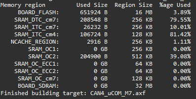 Solved: Can't place data in BOARD_SDRAM (RT1176) - NXP Community