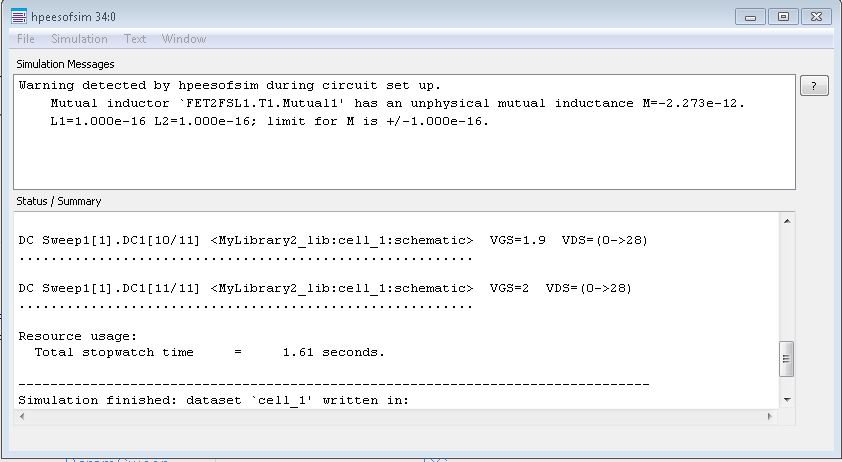Basic simulation of NXP LDMOS device in Keysight ADS - NXP Community