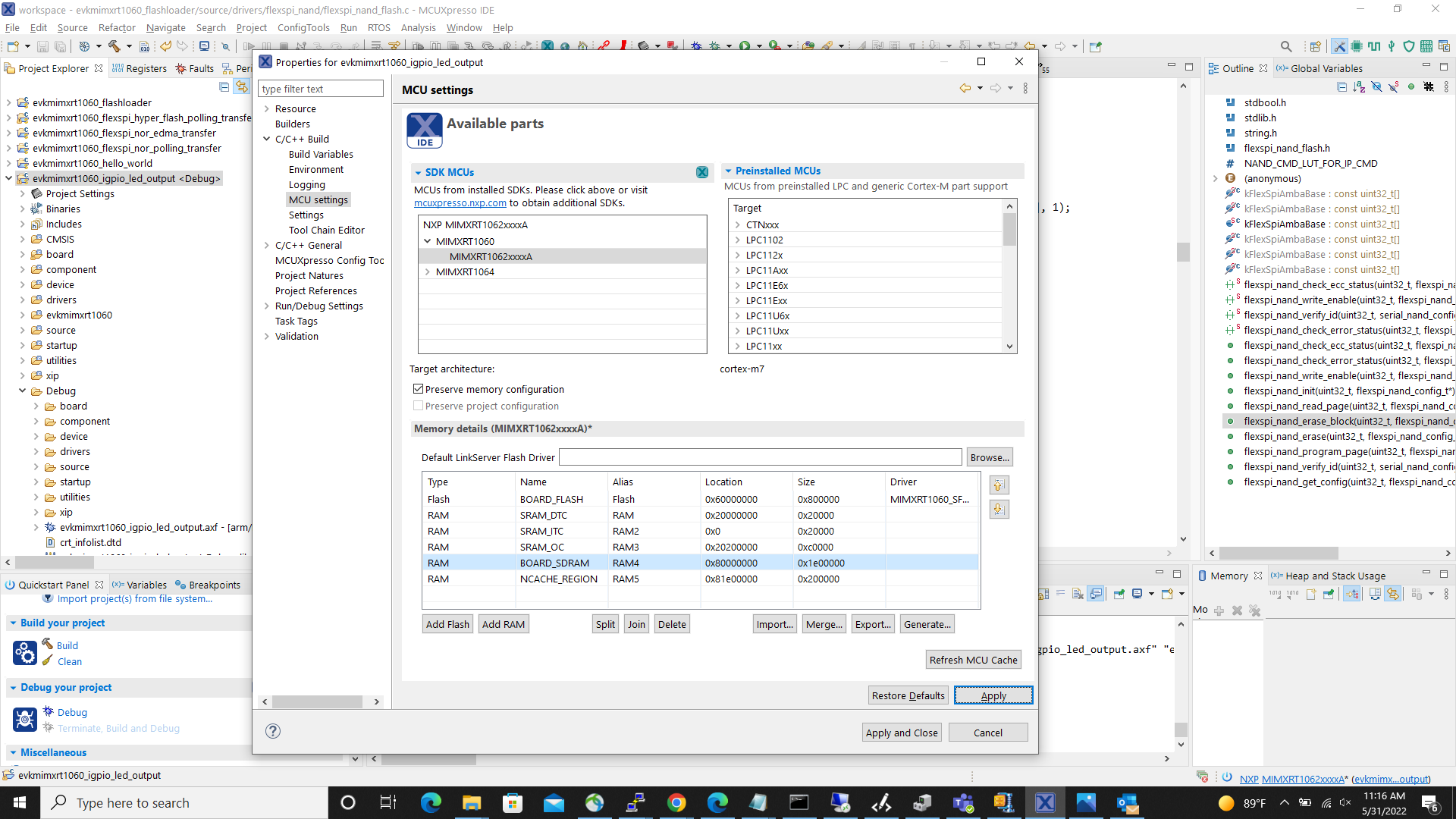 using flashloader, elftosb and mfttools - boot_image.sb binary generated is 0KB - NXP Community